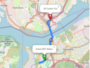 CW Bus Transport From Singapore To JB Via Woodlands Or Tuas Checkpoints